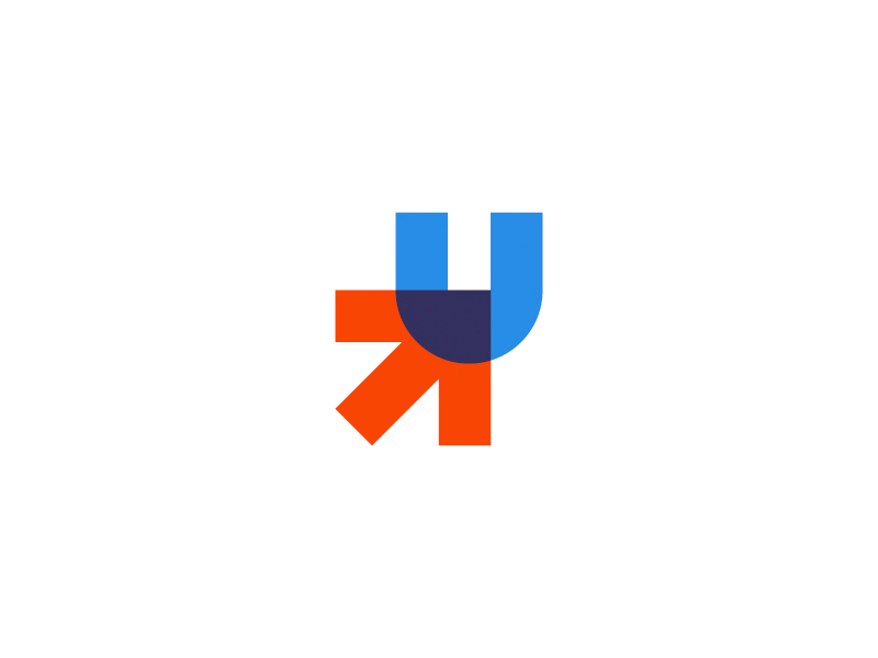 Letter “U” + Arrow Logo Ideas by Dimitrije Mikovic on Dribbble