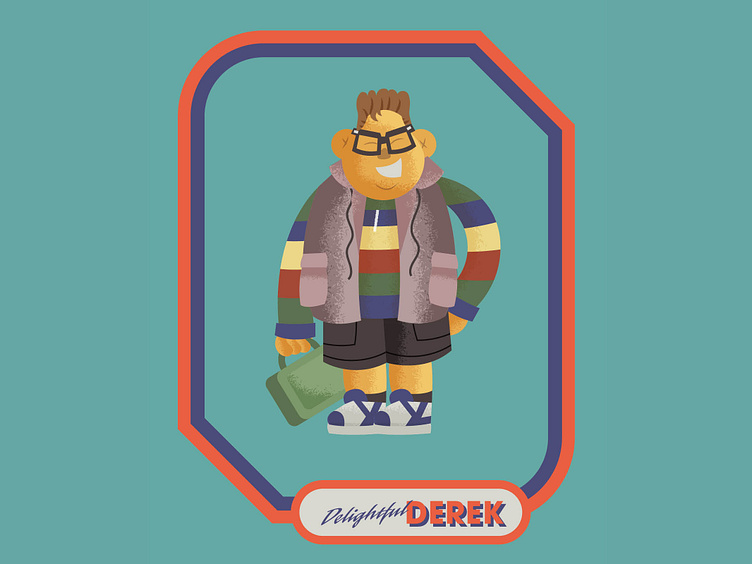 Delightful Derek by Nate Farro on Dribbble