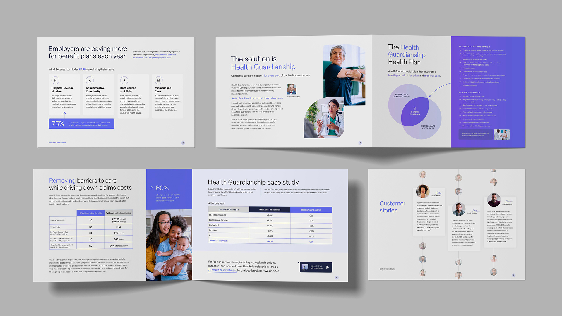 Bowtie Medical Health Plan Booklet by Jameson McMaster on Dribbble