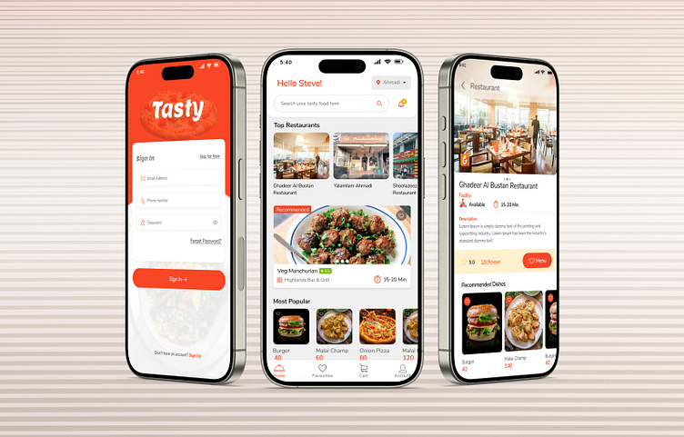 Tasty - Food App by Calidig on Dribbble