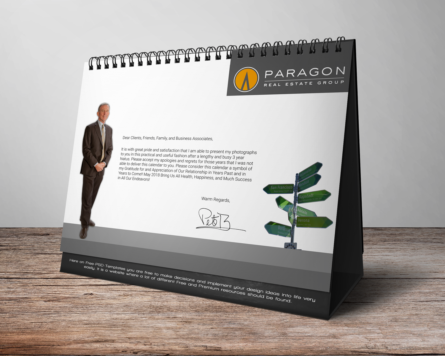 Personalized Calendar Design for Pete Brannigan by HM Design and Co. on ...