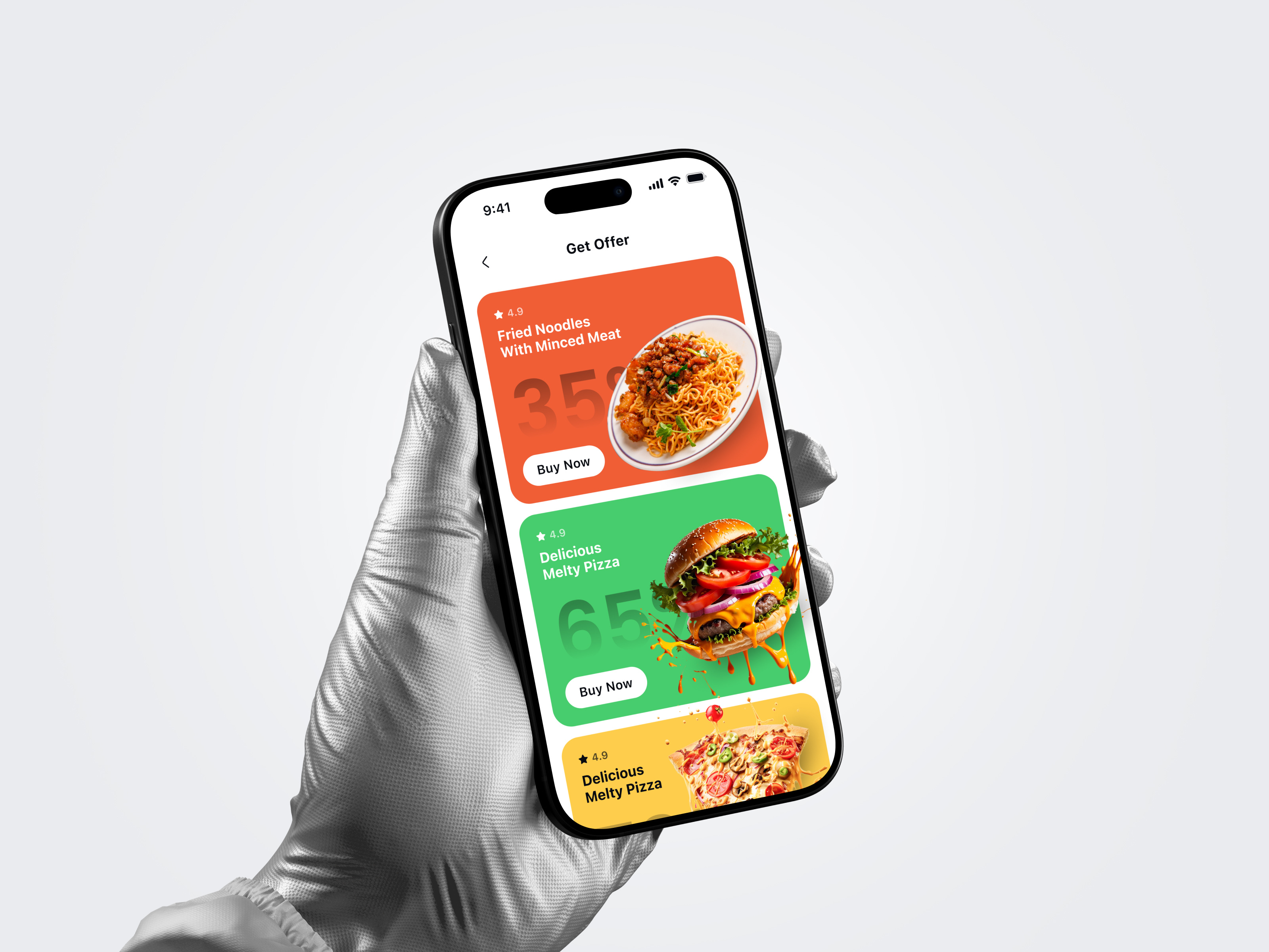 Food App by Oripio Product on Dribbble