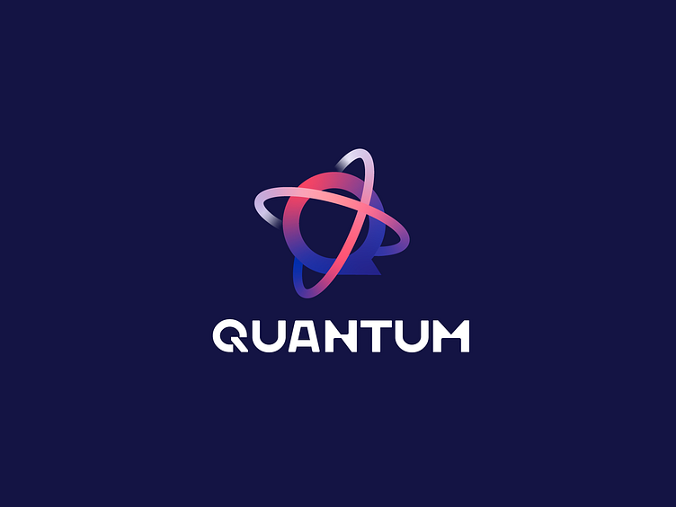 Quantum Logo by Jahid Hasan | Logo, Brand & UI/UX Designer on Dribbble