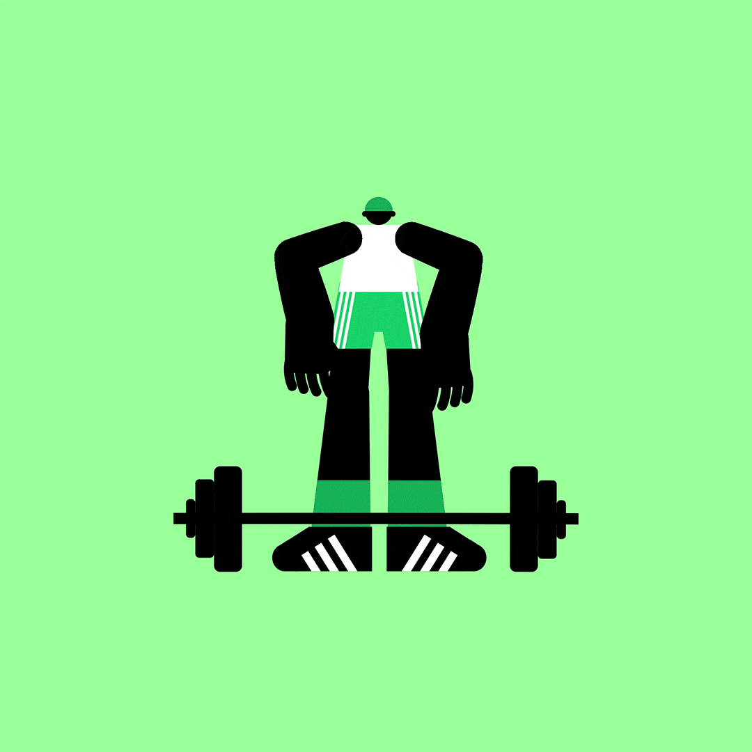 adidas Running App — The Weightlifter by Miguel Praça on Dribbble