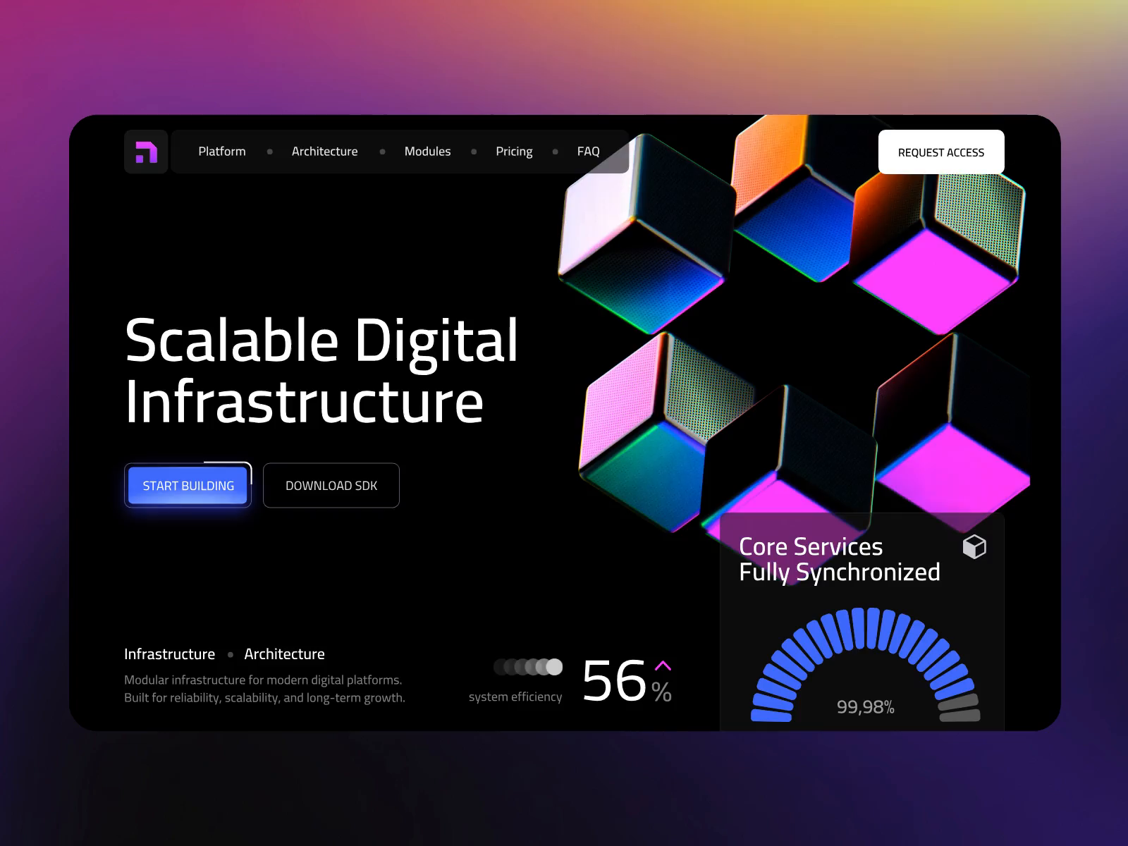 Tech Platform | Digital Platform | Web Interface Design | UIUX by ...