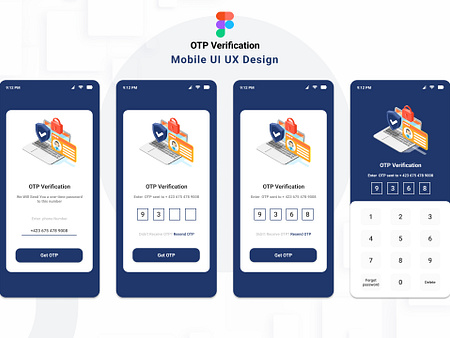 Otp Verification designs, themes, templates and downloadable graphic ...