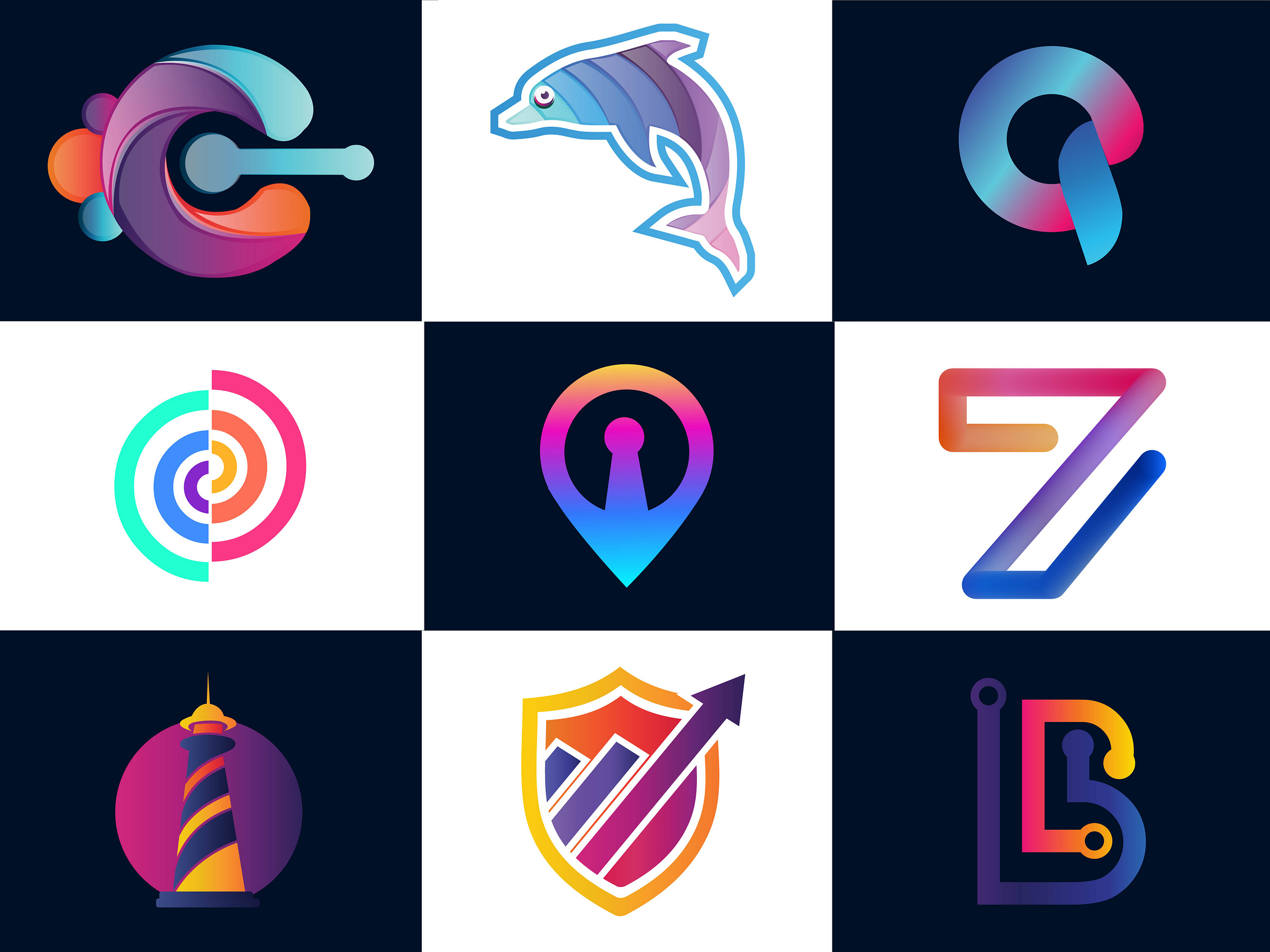Modern Logo Folio by Designer Tanbir on Dribbble