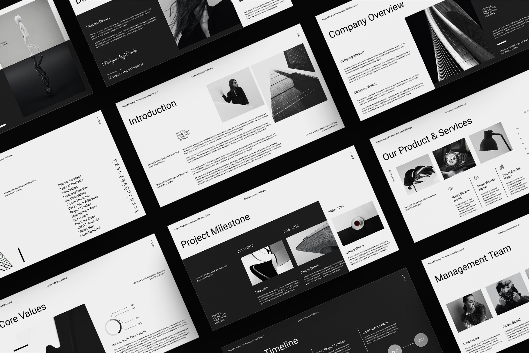 Project Proposal Presentation Template by DesignCrest on Dribbble