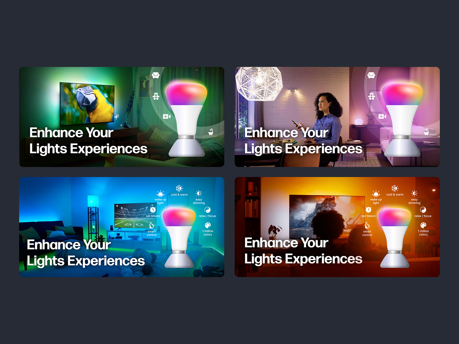 Hue Light App Remote Control - Part 1 by Tu Nguyen on Dribbble