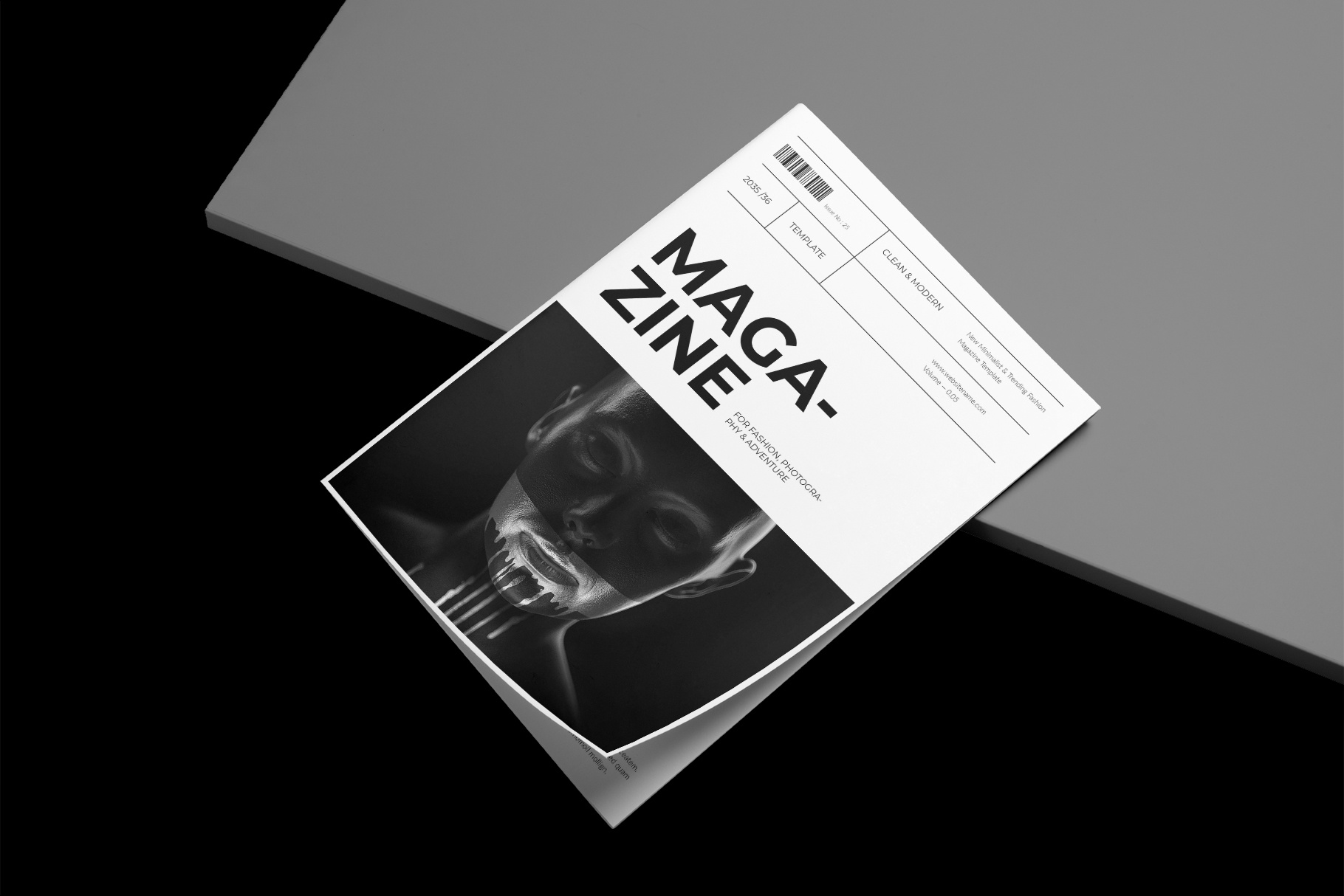 Magazine Template by DesignCrest on Dribbble