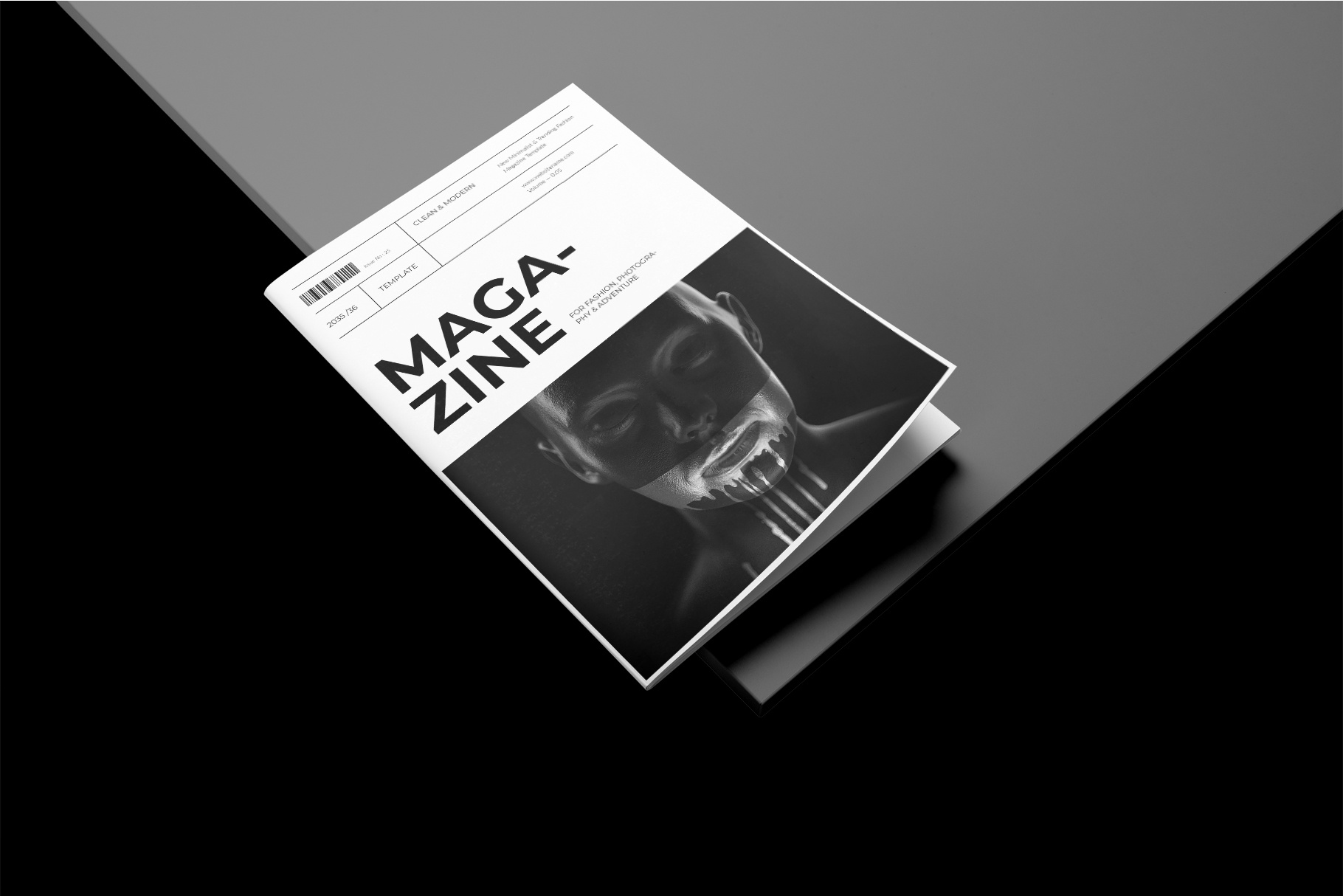 Magazine Template by DesignCrest on Dribbble