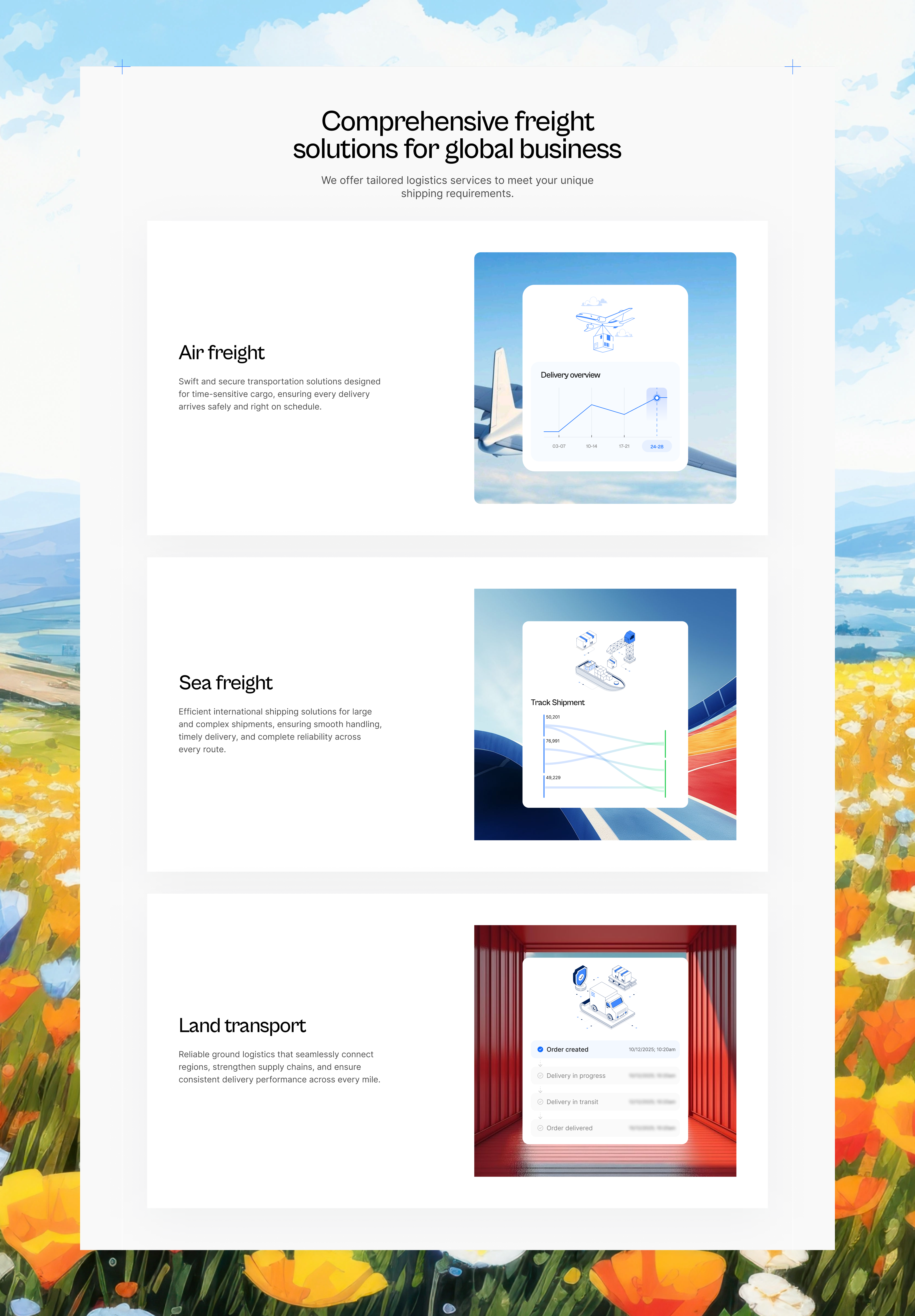 Charter website - Features section design by Josim for Zain's Studio on ...