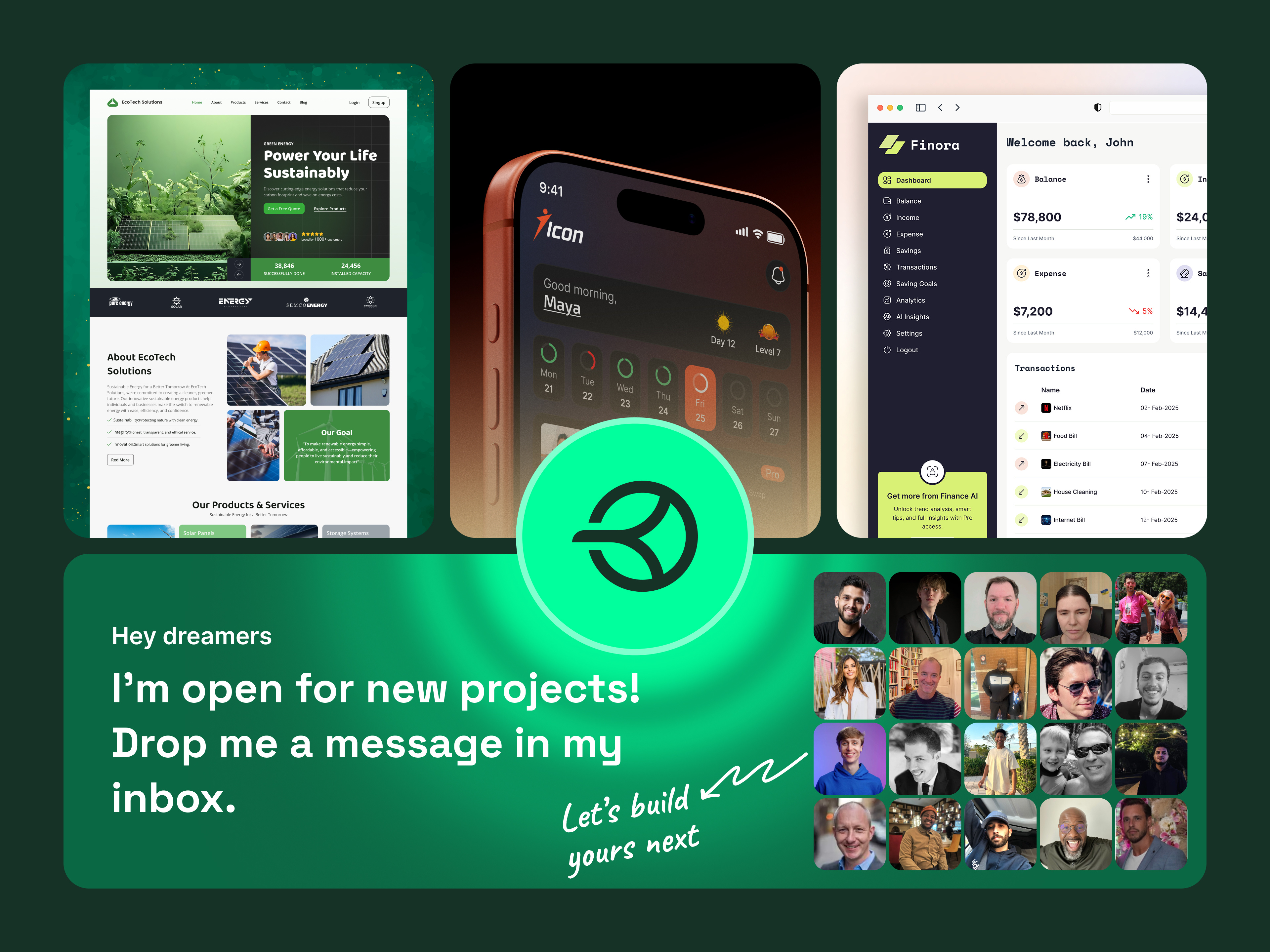 Mobile Gaming Startup Landing Page by Majidur Rahman on Dribbble