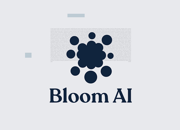 Bloom AI Logo Design | Team / Flower by GFX Manjur on Dribbble