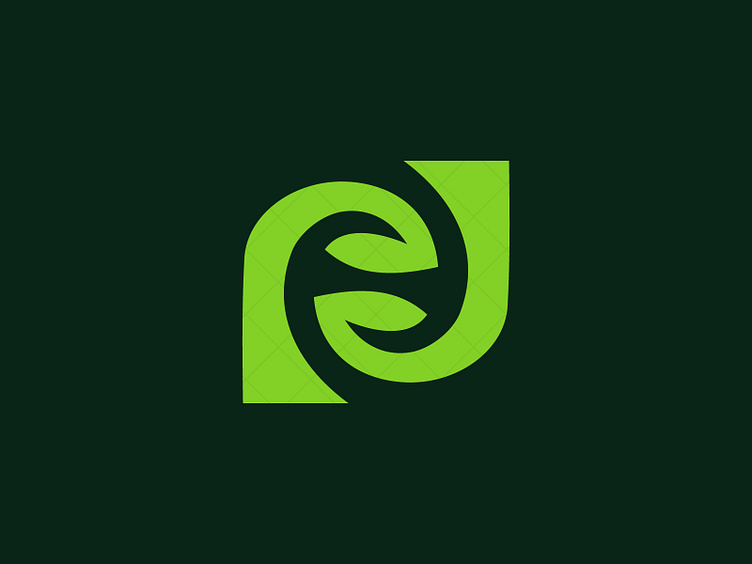 N Leaf Logo by Sifat Design on Dribbble