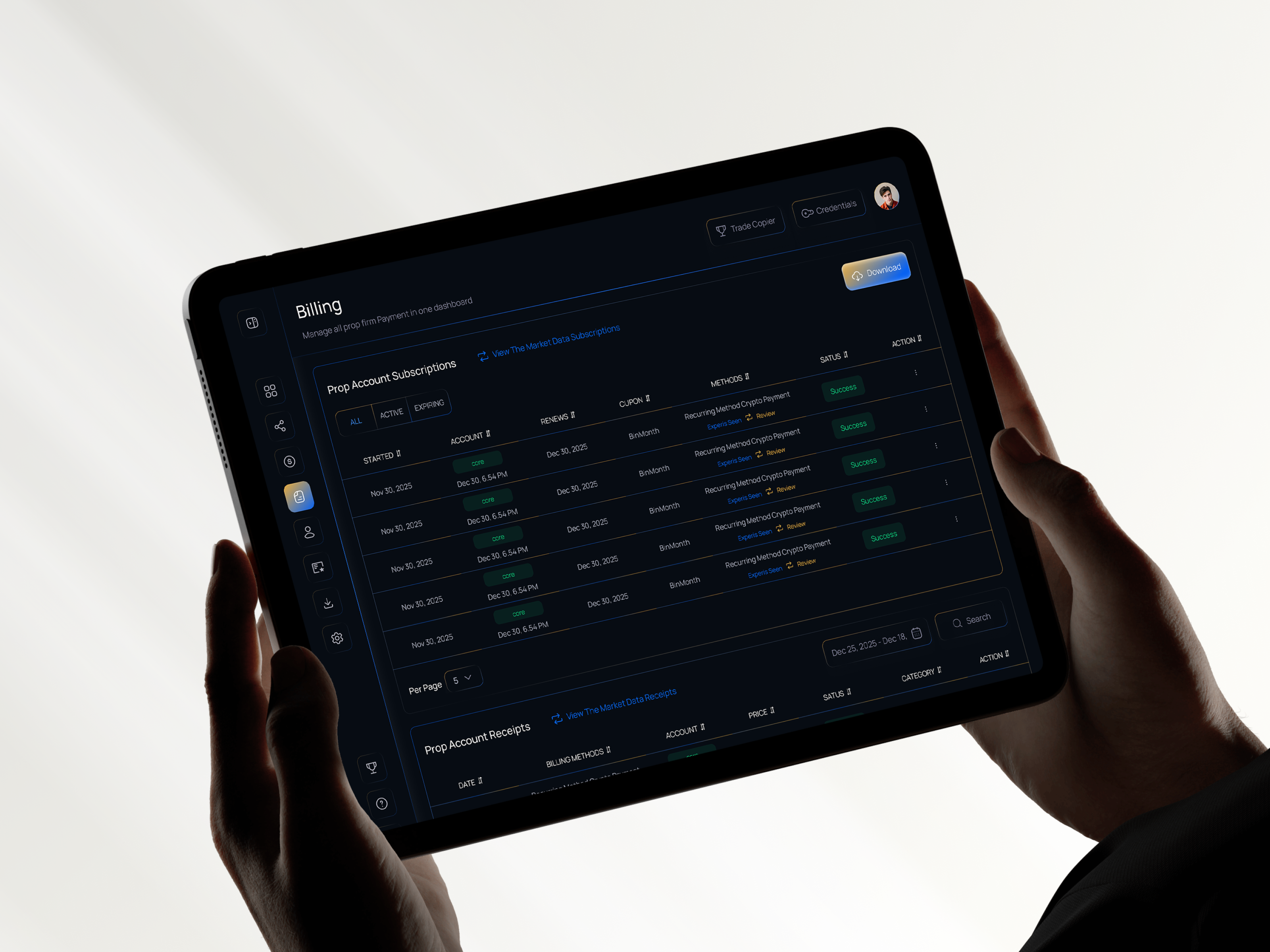 Account Billing & Subscriptions Flow by Finhub Agency on Dribbble