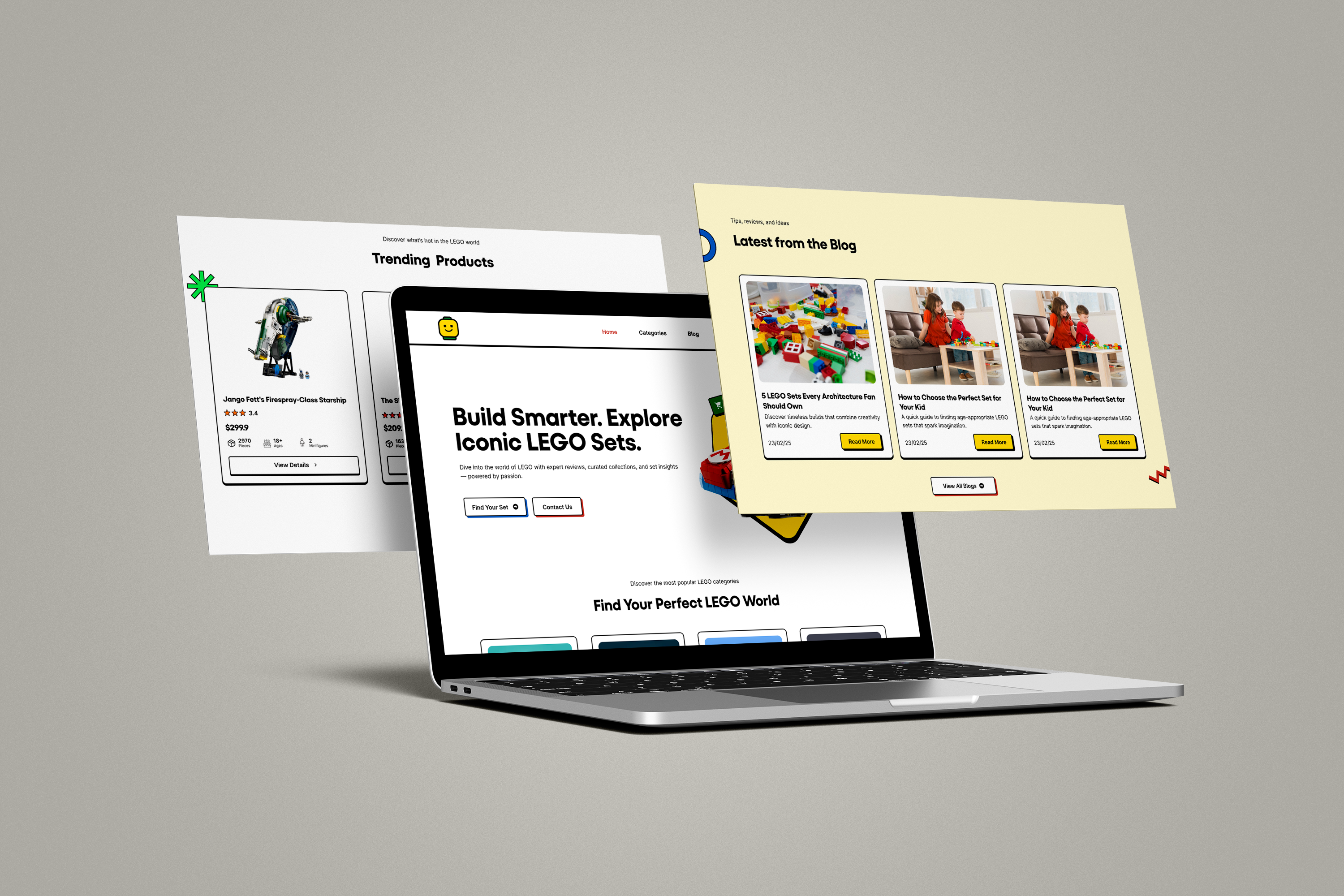 LEGO Sets Discovery Website – E-commerce UI/UX Design by UI/UX Services ...