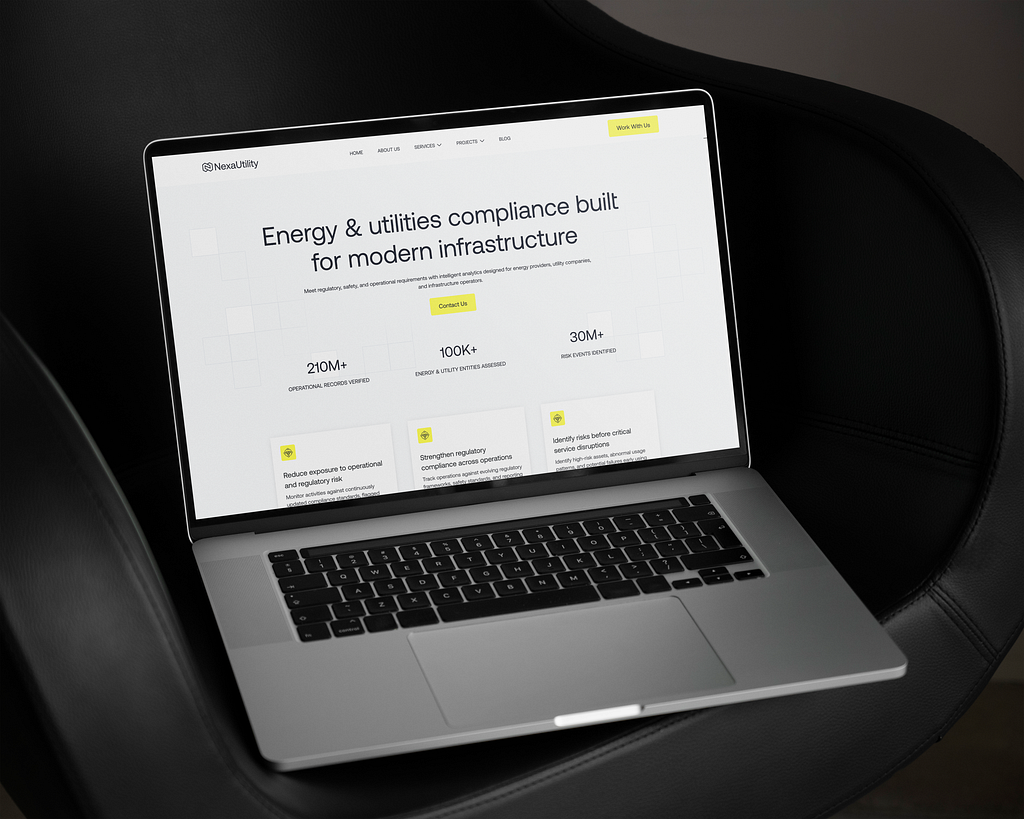 Smart Compliance for Energy Infrastructure by Hardik Vadaliya on Dribbble