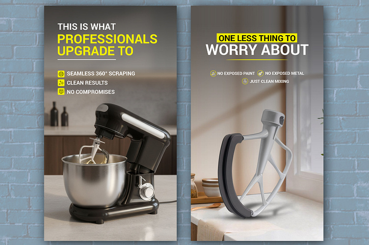 High-Impact Product Branding for a Safer Mixer Attachment by Simanta ...