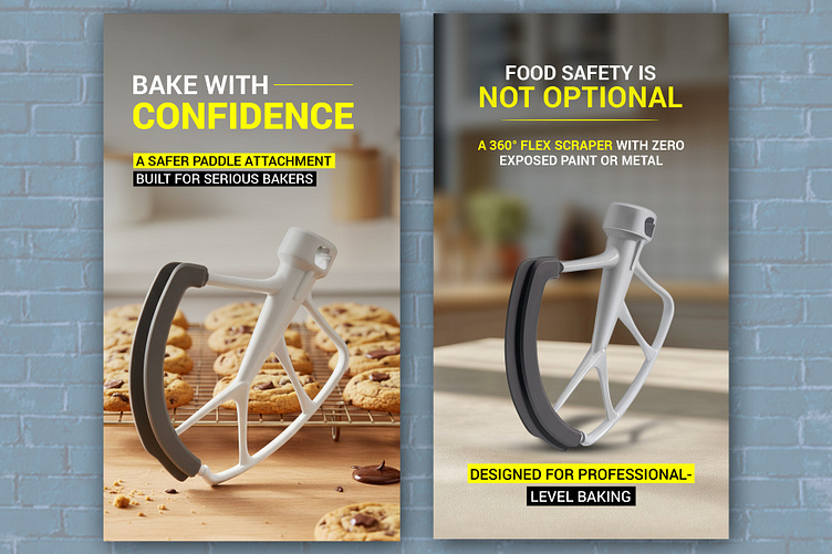 High-Impact Product Branding for a Safer Mixer Attachment by Simanta ...