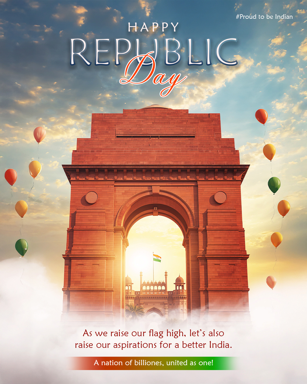 India's Pride - Poster Design by Yash Rathod on Dribbble