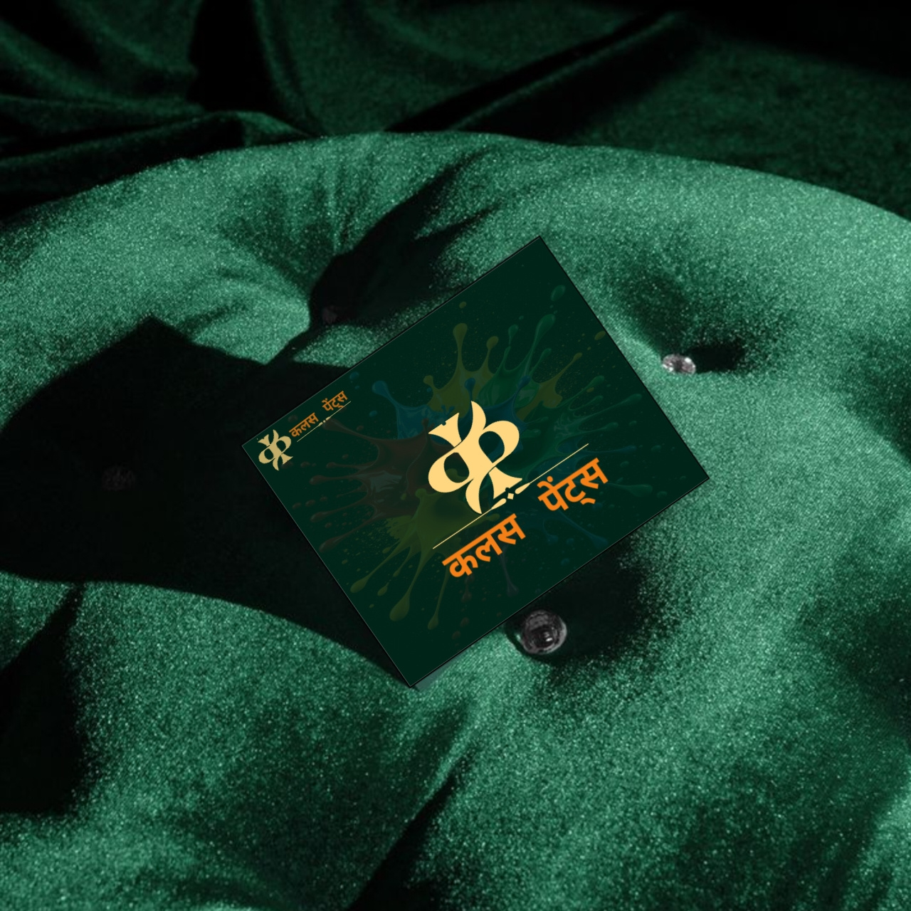 क+P logo design for कलस पेंट्स by Vishal Kumar on Dribbble