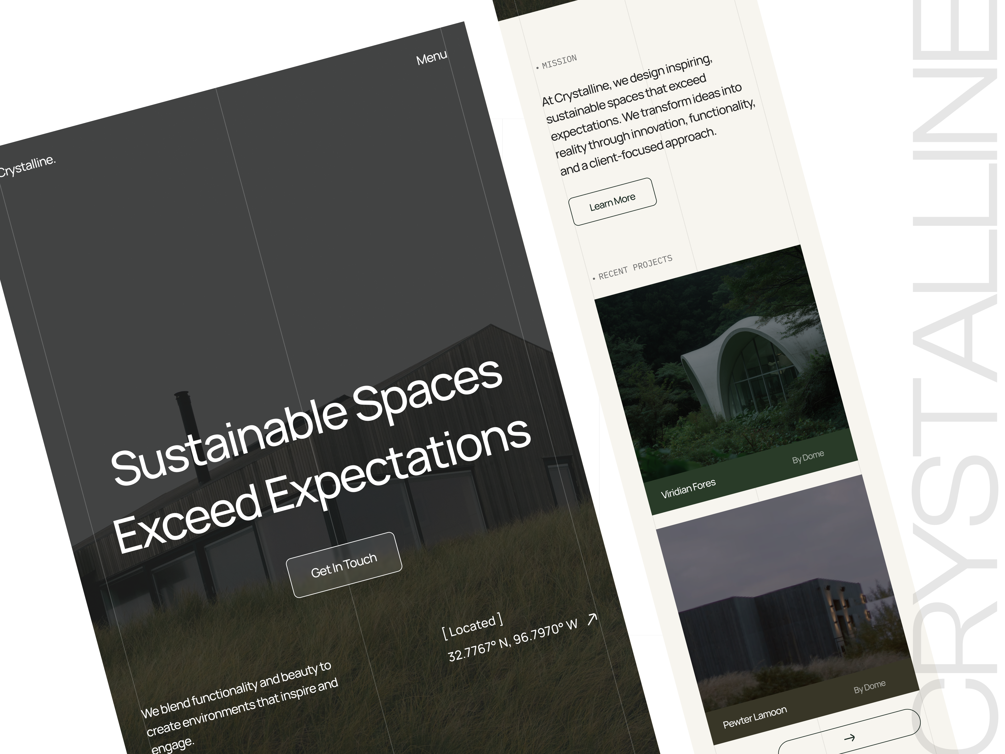 CRYSTALLINE. by SBX One on Dribbble