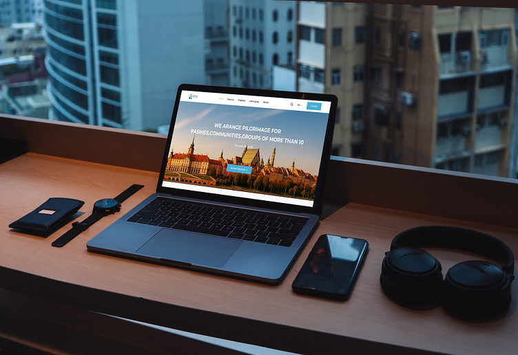 Landing Page for a Catholic Pilgrimage Website by Shafa Shukurova on ...