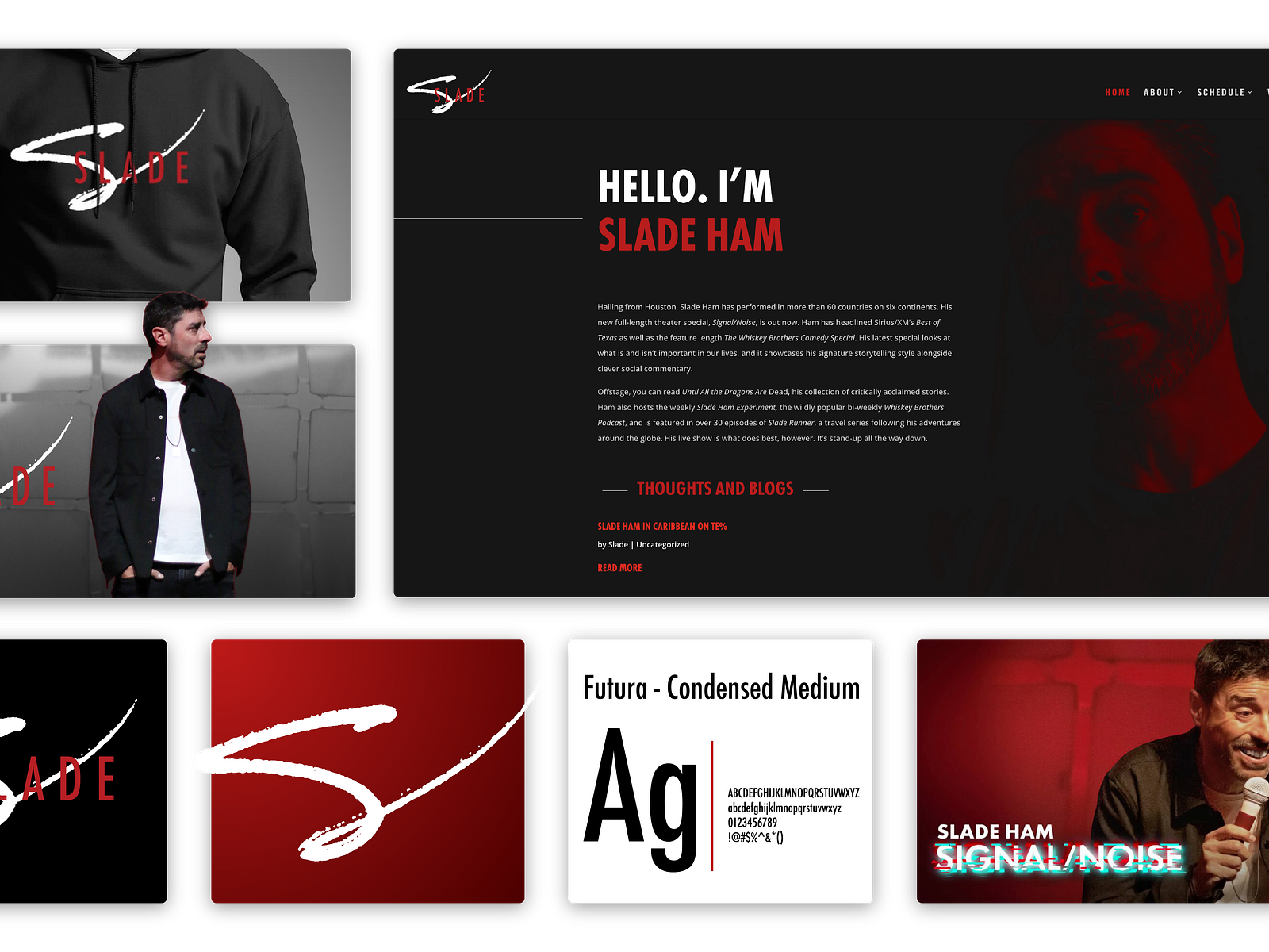 Slade Ham | Personal Brand Identity System by Dylan Roush on Dribbble