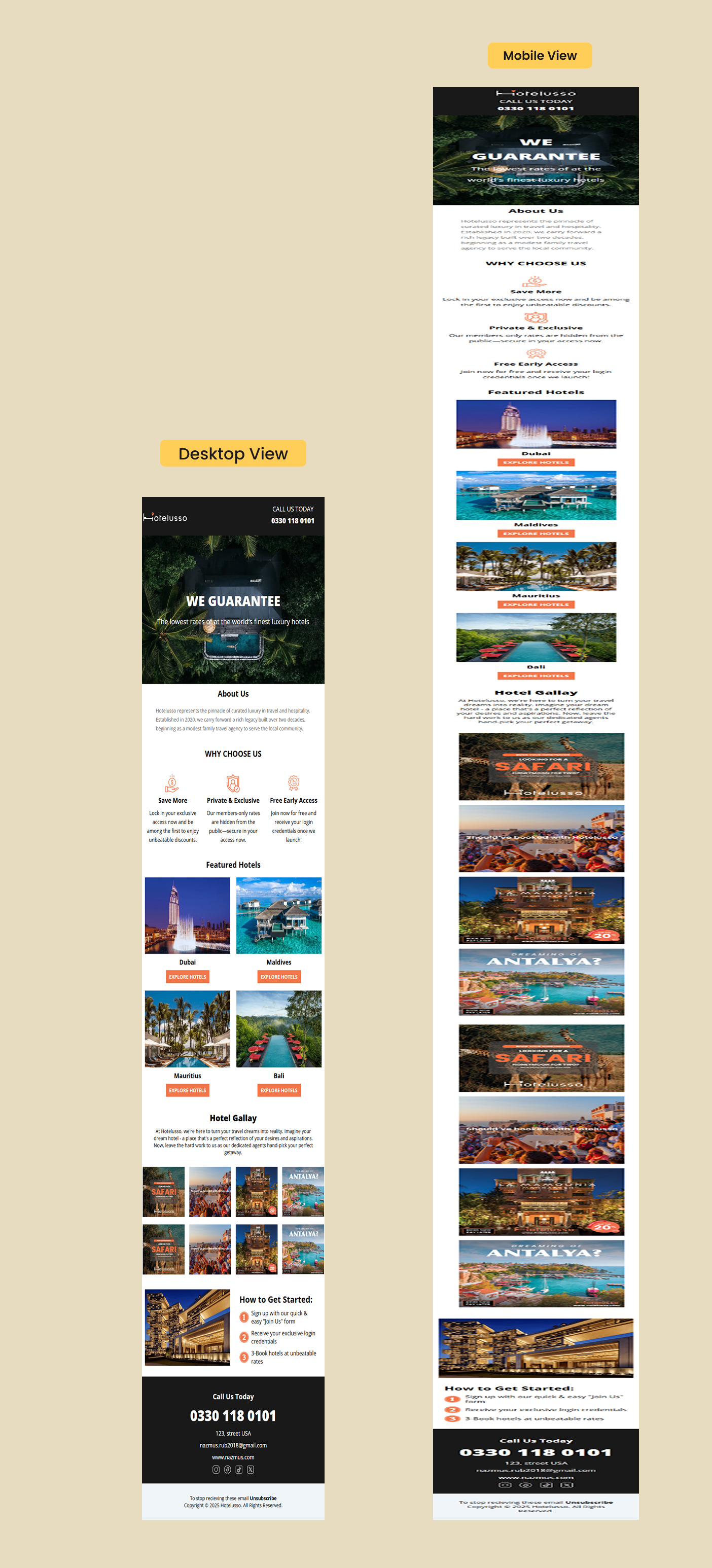 HTML Email Templates by nazmus sayadat on Dribbble