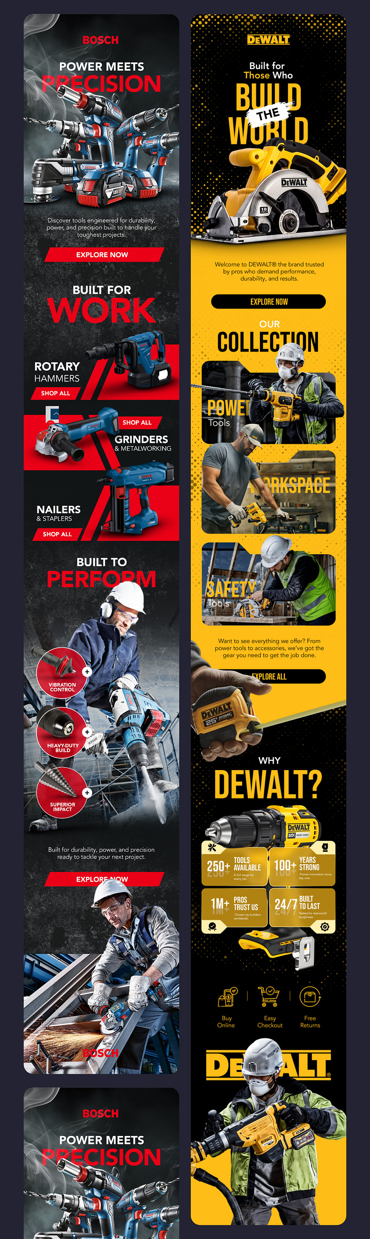Email marketing newsletter design industrial workshop tools by Hamed on ...