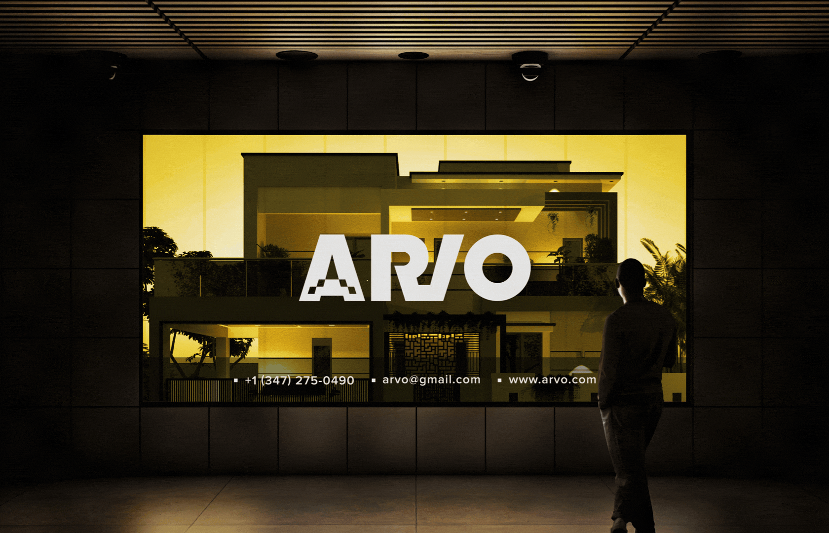 ARVO | Real Estate, Construction Logo & Brand Identity by RAKIBUL ISLAM ...