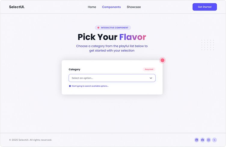 Combo Box by fh8 on Dribbble