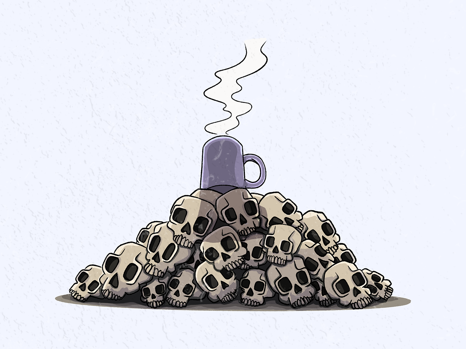 Coffee Conquers All by Phil Tessier on Dribbble