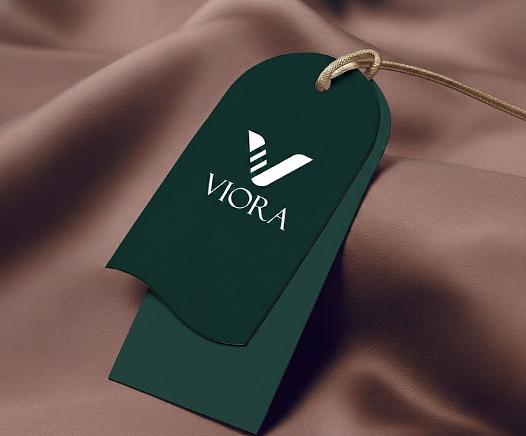 VIORA– Premium Clothing Brand Logo Design. by Samina Mallick on Dribbble