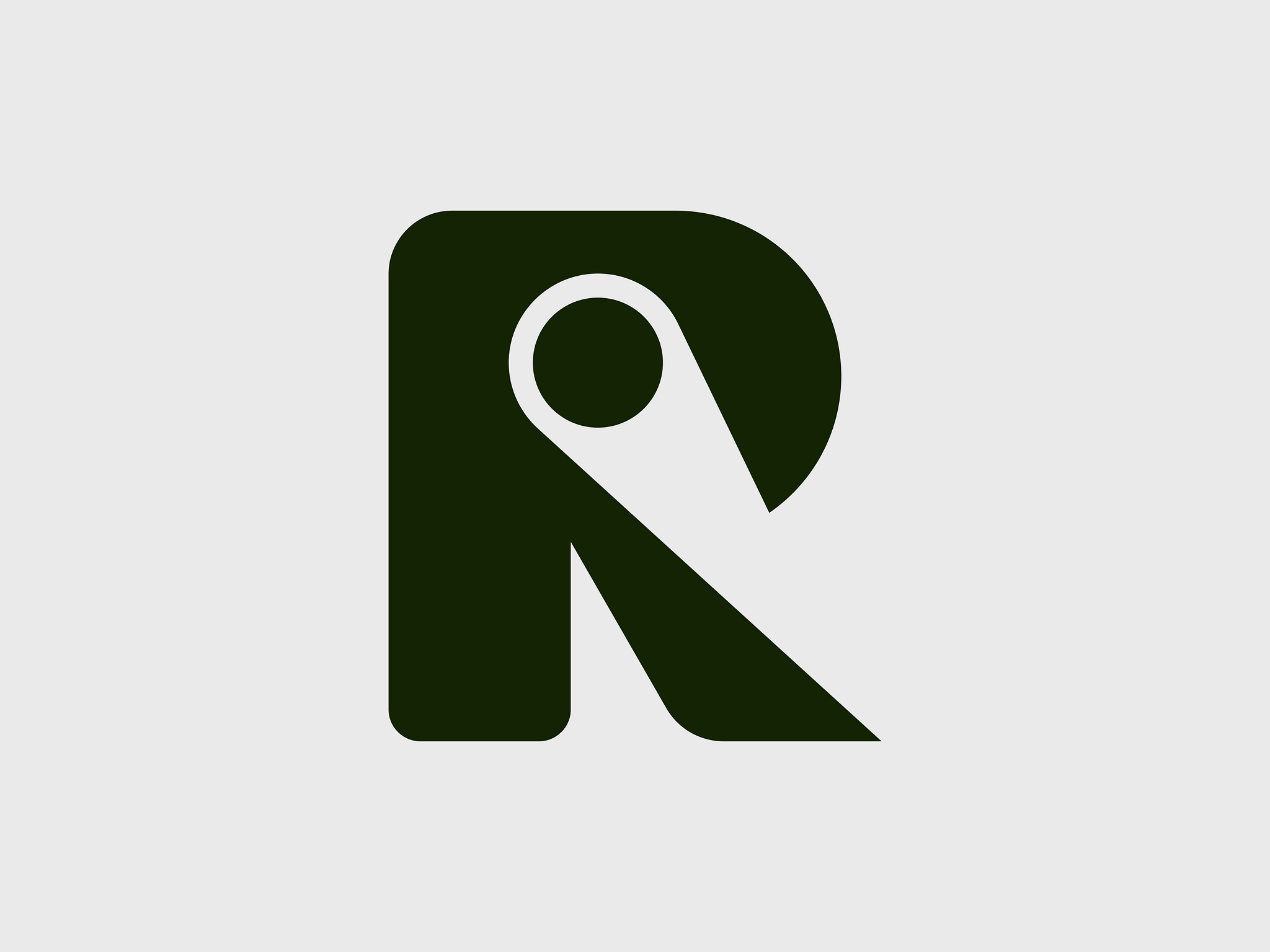 R Lettermark Logo Design by Nurul Huda | Logo, label and packaging ...