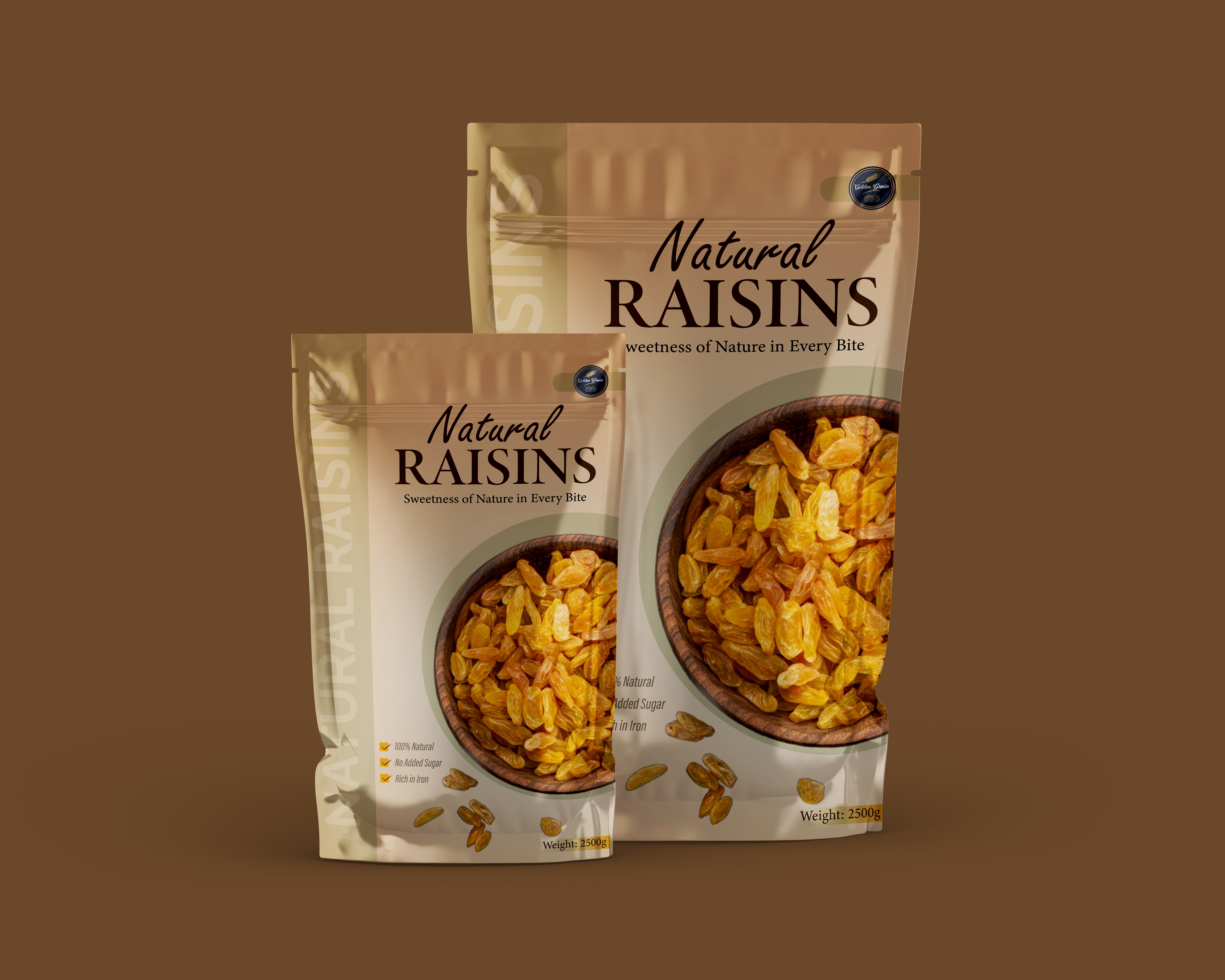 Raisin Pouch Packaging Design by Saima Akter Mukta on Dribbble