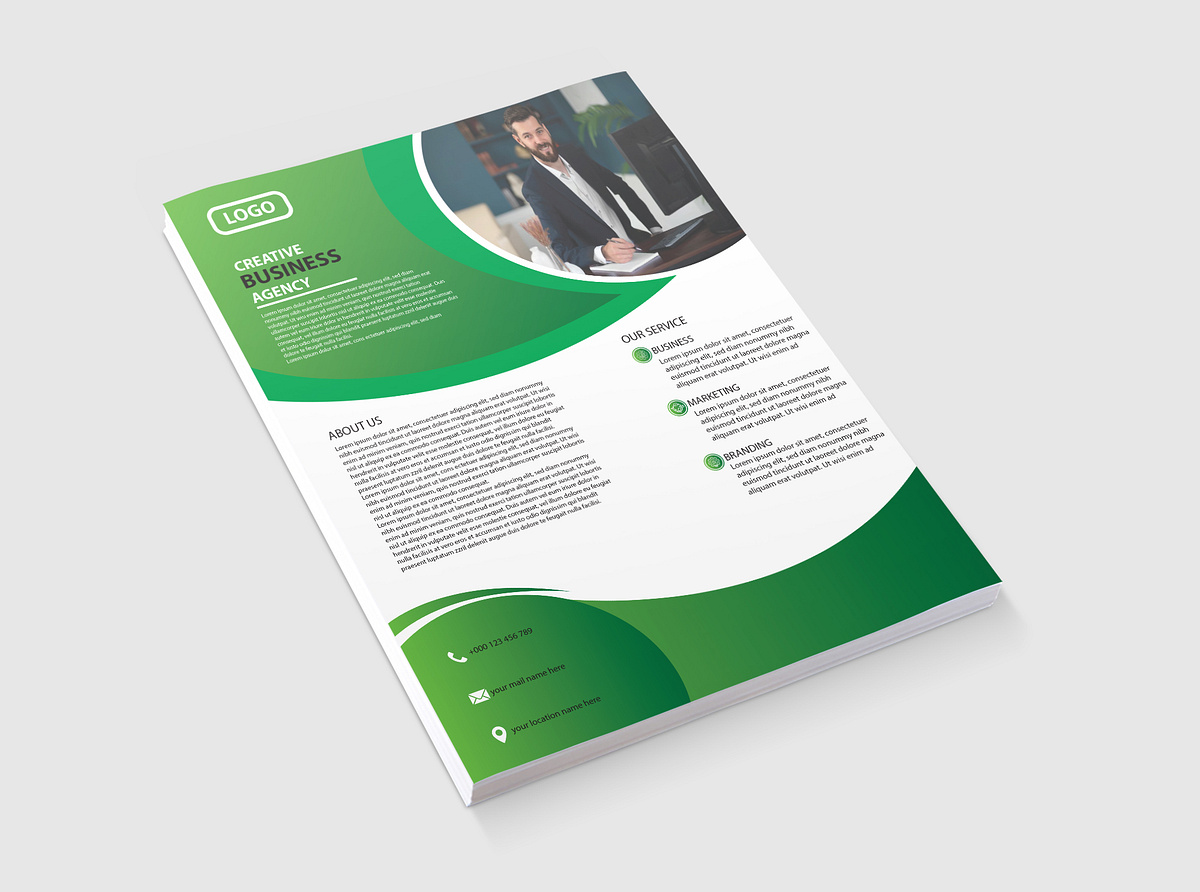 Professional Modern Business Flyer Template by Al Amin on Dribbble
