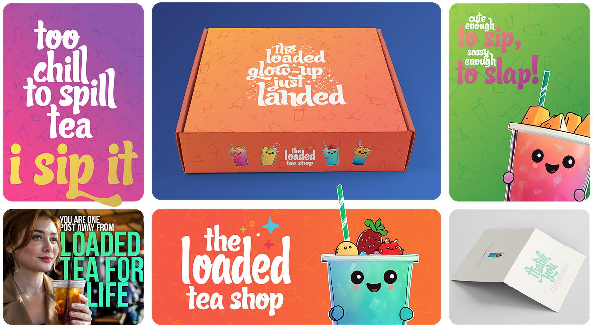 The Loaded Tea Shop by Dylan Roush on Dribbble