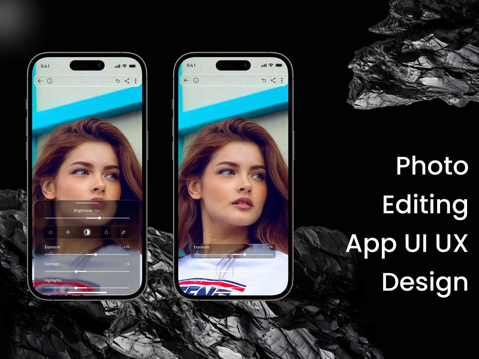 Photo Editing App UI UX Design by Iftekhar Saimum on Dribbble