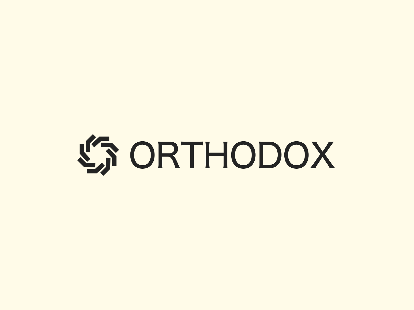 Orthodox - logo design by Helen Jhones on Dribbble