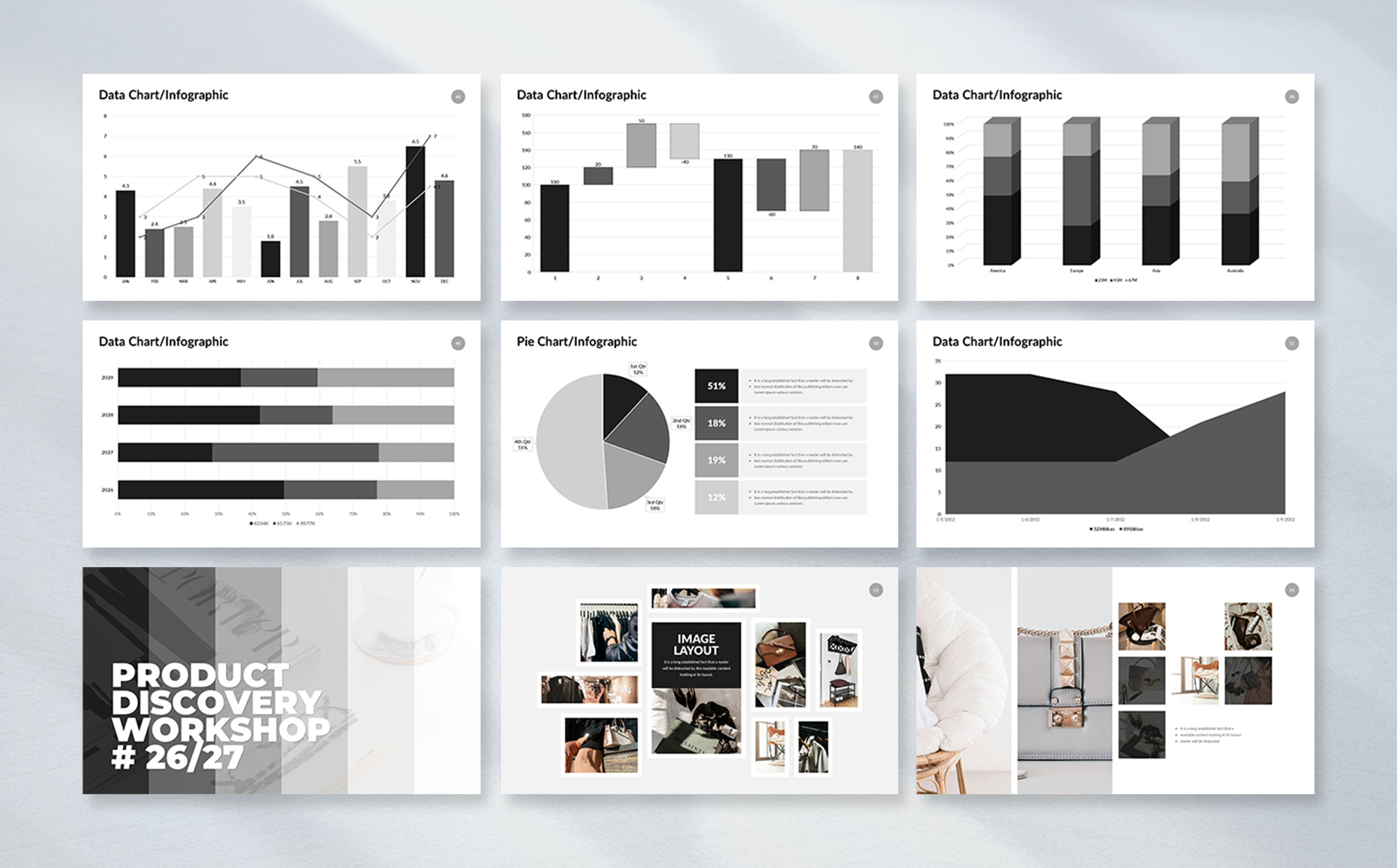 Minimal Project Proposal Presentation Template by Vortex Studio on Dribbble
