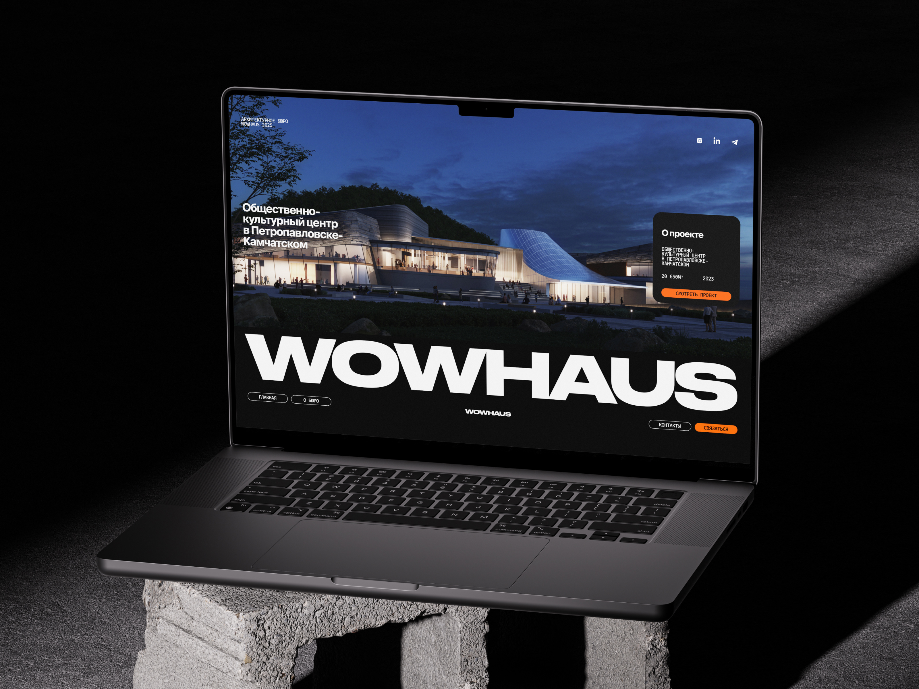 Architecture Website Design — Digital Space for Architecture by RAW on ...
