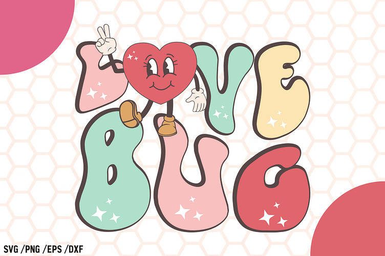 Love Bug Cute Quote - 70s Hippie Valentine Design by designfashion on ...