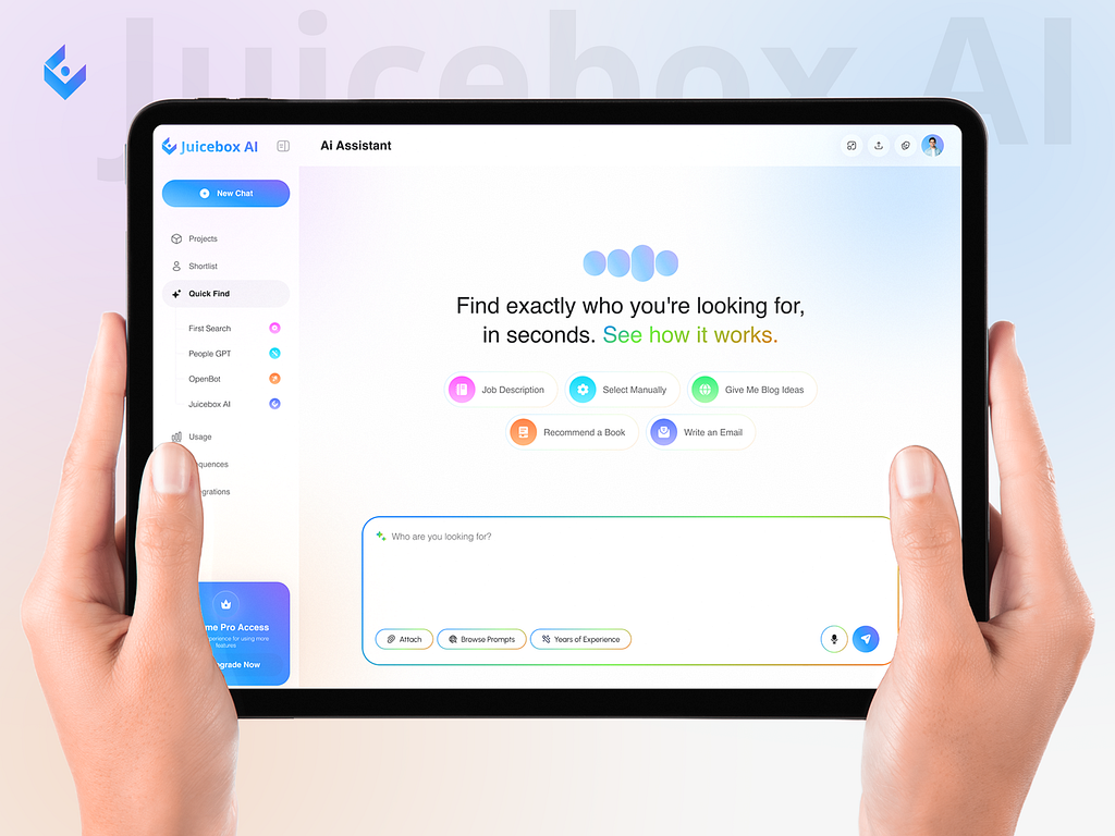 AI Assistant Dashboard Design by Safayet Hossain on Dribbble