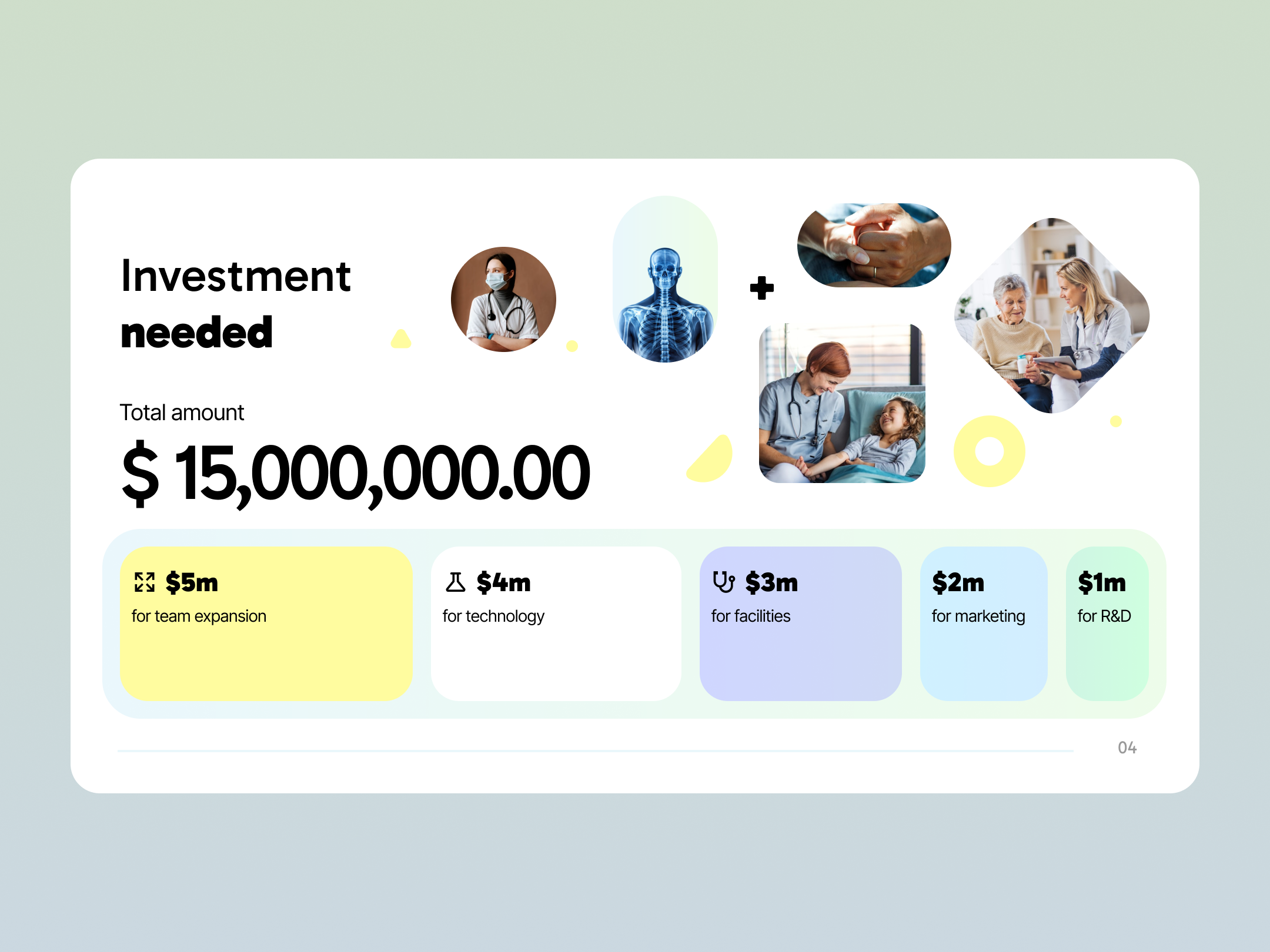Presentation design medical service to help vulnerable segments by ...