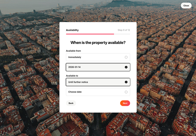 Long term rental mvp by Gustaf Sjöberg on Dribbble
