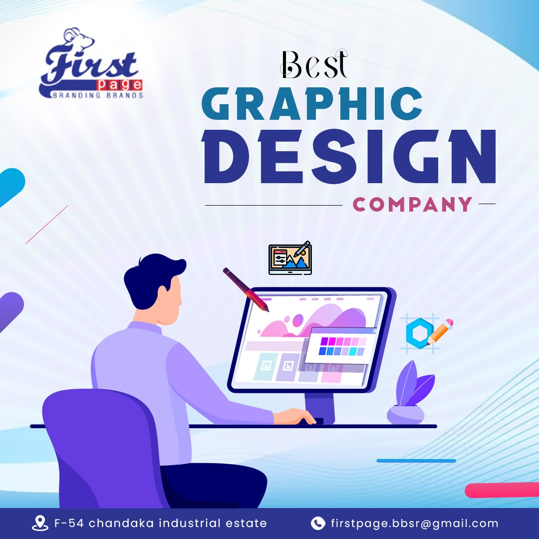 Best graphic design company | First Page by Firstpage Shop on Dribbble