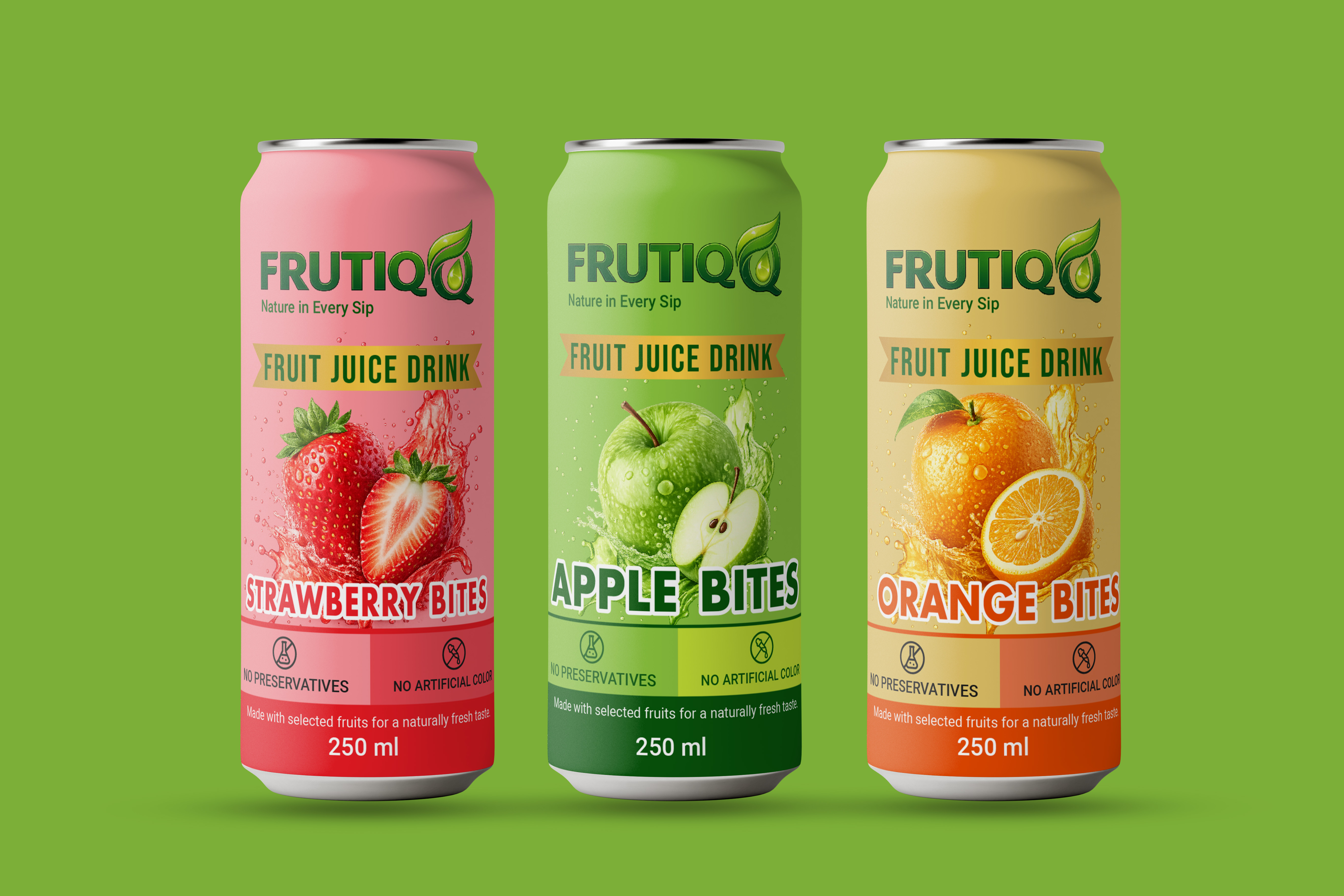 Fruit Flavored Juice Can Label & Branding Design by ABDUR RAZZAK on ...