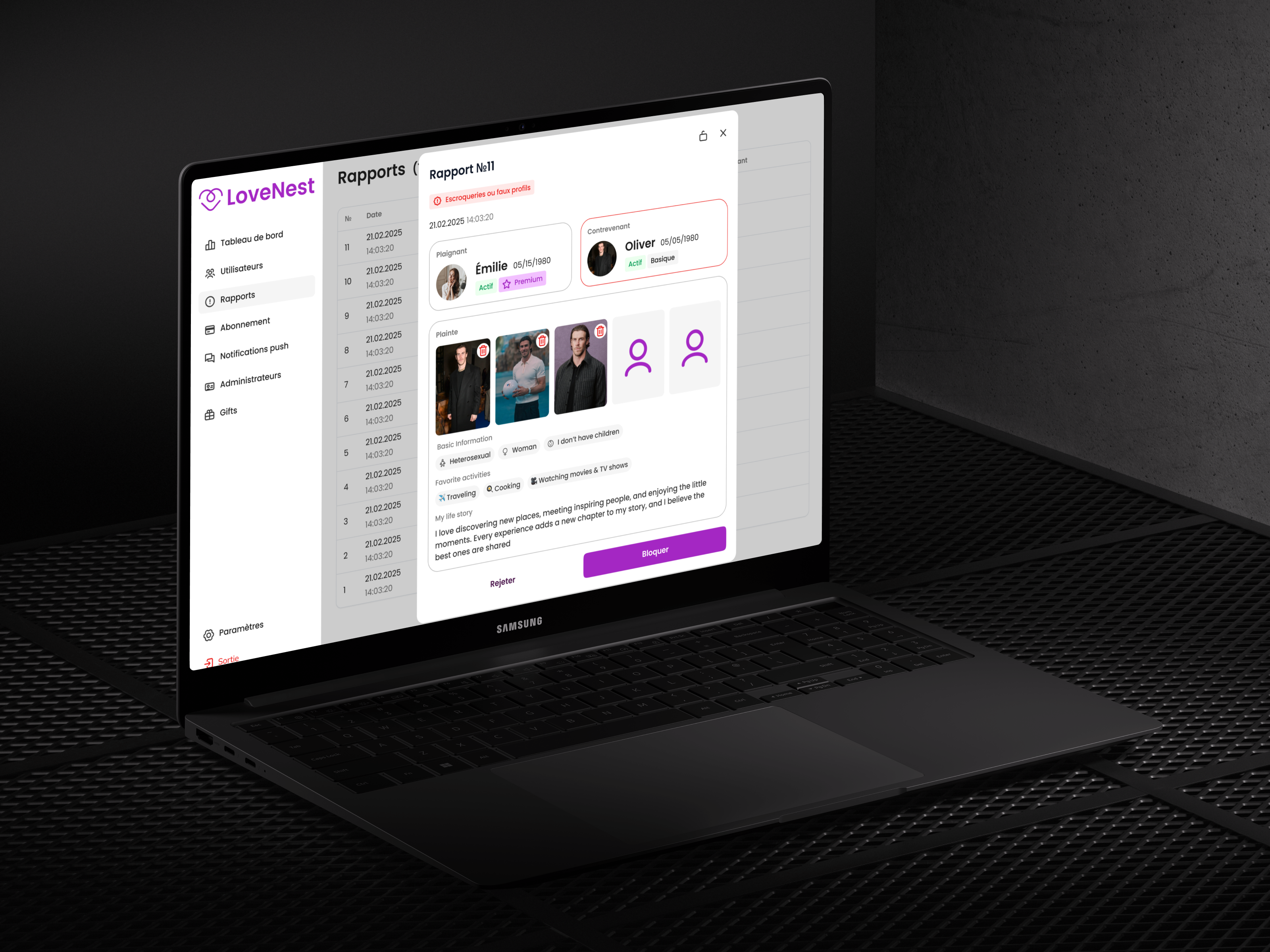 Modern Dating App UI/UX Design & Development by Yurii Lysyshak for LYQX ...
